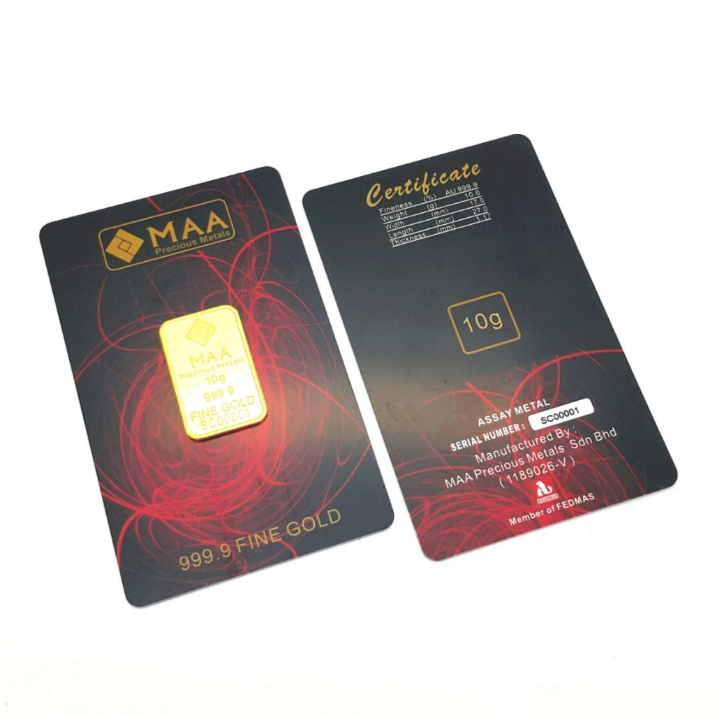 GB 10 GRAM – MAA PRECIOUS METALS